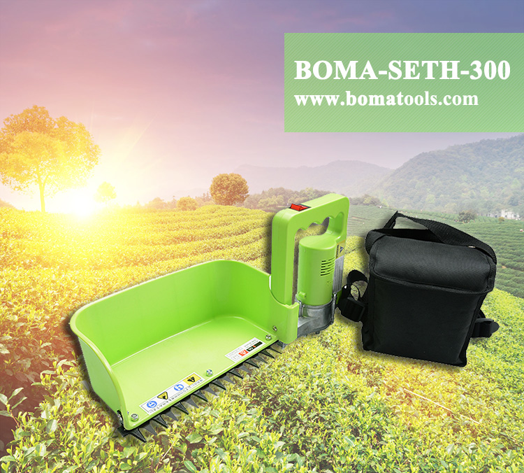 BOMA SETH-300 Electric Mini Tea Harvester with Battery Backpack for ...