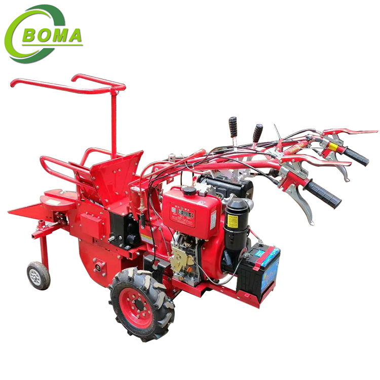 Manufacturer Supply Walk-behind Mini Corn Harvester for Grain - BOMA ...
