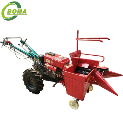 Hand Operate Walk-behind Tractor Mounted Mini Sweet Corn Harvesting ...